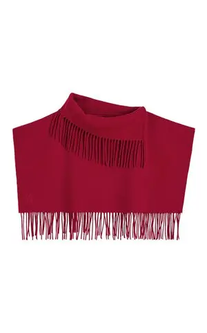BY MALENE BIRGER Turtla Wool Scarf - Red