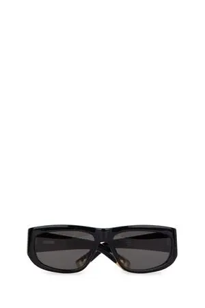 Jacquemus Rectangle Frame Sunglasses - Black