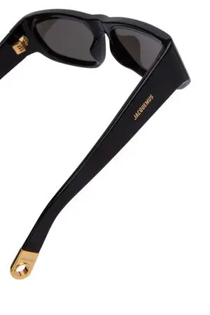 Jacquemus Rectangle Frame Sunglasses