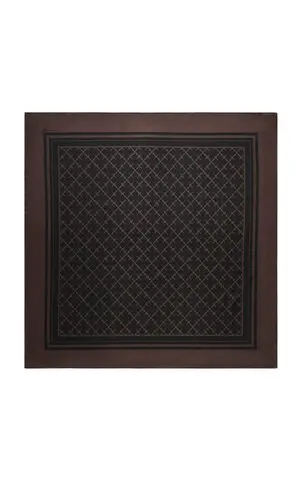 BY MALENE BIRGER Cornellia Silk Scarf - Brown
