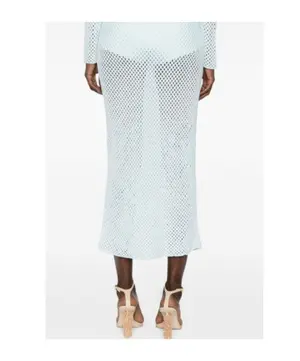Simkhai Elasticated-waistband Midi Skirt