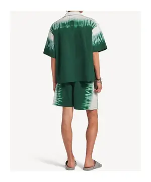 Balenciaga Extreme Tie Dye Regular Fit Bermuda Shorts