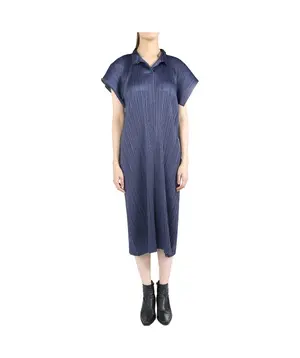 PLEATS PLEASE BY ISSEY MIYAKE August Dress - Blue