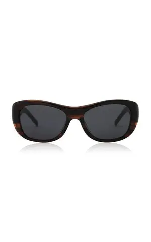 ST. AGNI St. Agni Tortoiseshell Cat Eye Sunglasses Brown