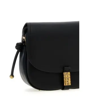 Pinko Saddle Foldover Crossbody Bag