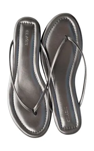 ST. AGNI Fine Flip Flop - Silver