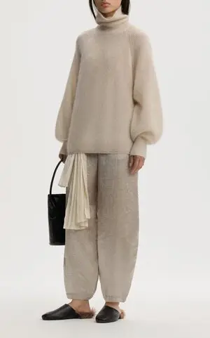 BY MALENE BIRGER Magoo Mohair-wool Turtleneck Sweater