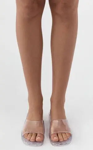 ST. AGNI Jelly Mule - Clear