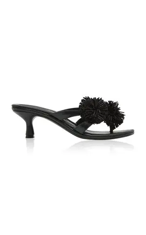 ST. AGNI Urchin Heel 50 - Black