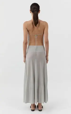 ST. AGNI Detachable Knit Lyocell Dress