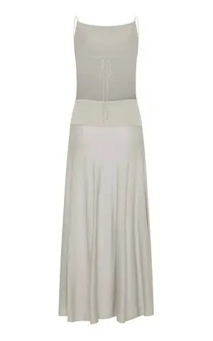 ST. AGNI Detachable Knit Lyocell Dress