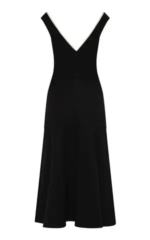 ST. AGNI Compact Off Shoulder Cotton Dress