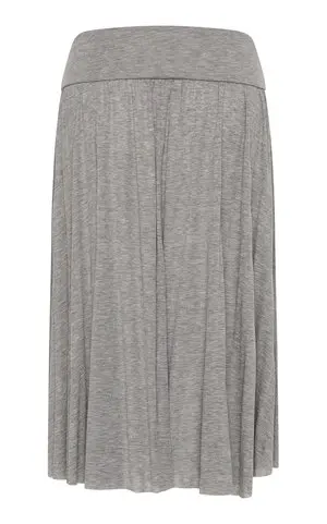 ST. AGNI Tissue Jersey Lyocell Skirt