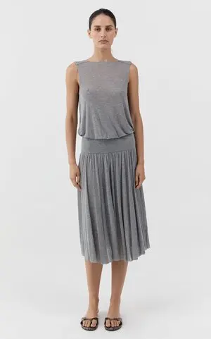 ST. AGNI Tissue Jersey Lyocell Top