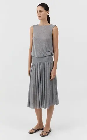 ST. AGNI Tissue Jersey Lyocell Top