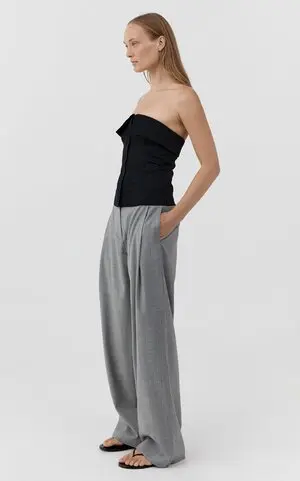 ST. AGNI Compact Starpless Bodice Cotton Top