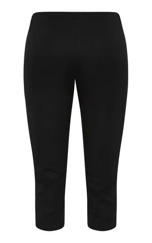 ST. AGNI Compact Capri Cotton Slim Leg Pants