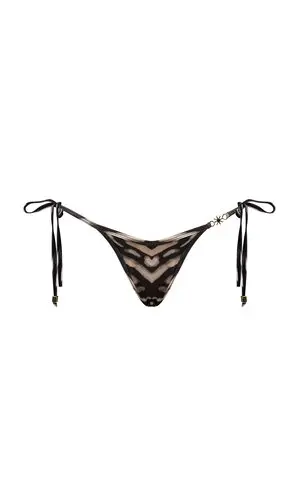 Ay Que Calor Maygel Coronel Bikini Bottom - Brown