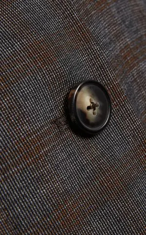 Dries Van Noten Valena Checked Wool Jacket