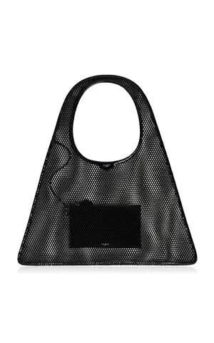 Alaïa Hobo Patent Leather Tote Bag - Black