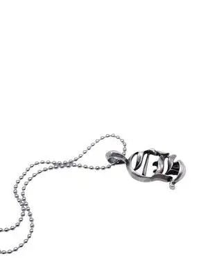 Chrome Hearts Ch Logo Ball Chain Pendant