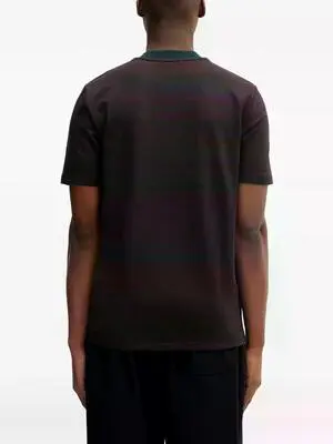 Fred Perry Striped Laurel Wreath T-shirt