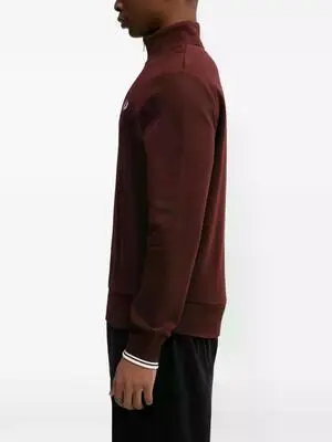 Fred Perry Half-zip Embroidered Sweater