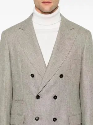 Brunello Cucinelli Double-breasted Wool Suit