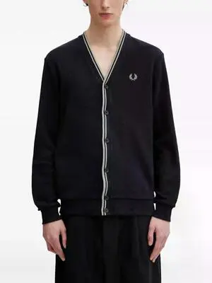 Fred Perry Twin-tipped Piqué Cardigan