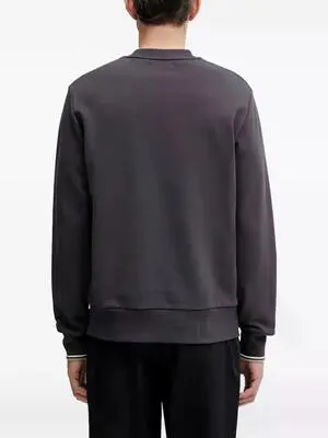 Fred Perry Embroidered Tipped Cuff Sweater