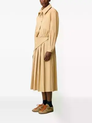 Claudie Pierlot Cropped High Neck Shirt