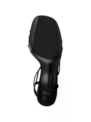 POTAMY Suede Bow Detail Sandals