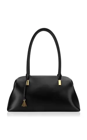 VERAFIED Medium Club Shoulder Bag - Black