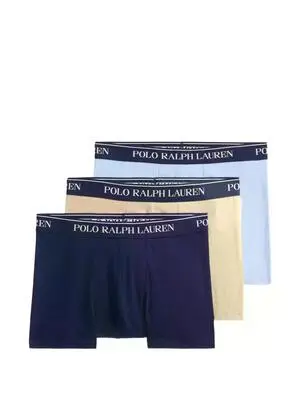 Polo Ralph Lauren Logo-waistband Boxer Briefs - Blue