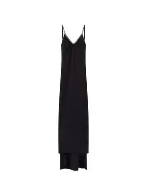 Stella McCartney Embellished Floor-length Gown - Black