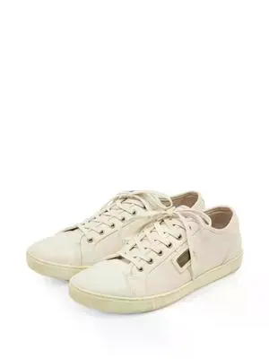 Dolce & Gabbana Logo Plaque Low-top Sneakers
