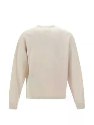 MAISON MARGIELA Logo Print Cotton Sweatshirt