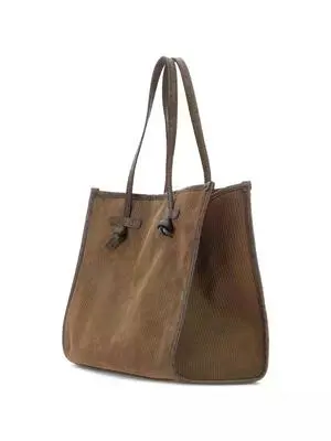 MARCELLA CLUB Marcella Ostrich-effect Shoulder Bag