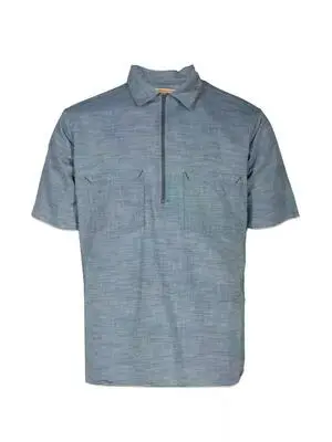 MONOSTEREO Half-zip Polo Shirt