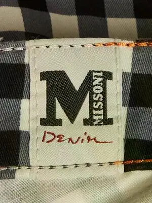 Missoni Plaid Low-rise Trousers