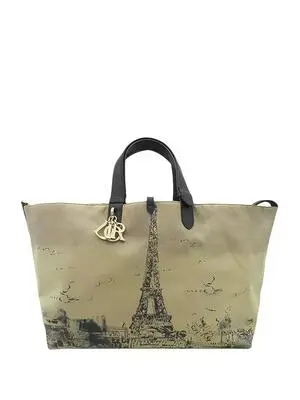 Dior Eiffel Tower Always Tote Bag - Black