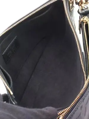 LOUIS VUITTON Monogram Giant Empreinte Multi Pochette Accessories Satchel - Black