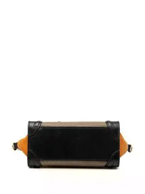 Celine Nano Luggage Tote Satchel - Brown