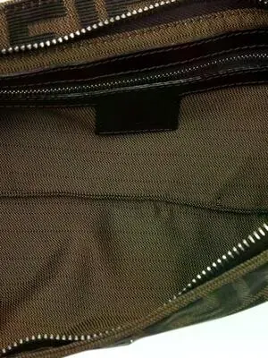 Fendi 20th Century Zucca Canvas Shoulder Bag