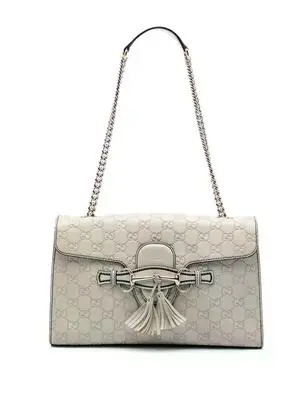 Gucci Medium Emily Shoulder Bag - Grey
