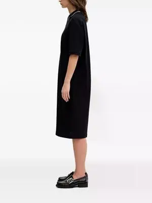 Fred Perry Embroidered Polo Midi Dress