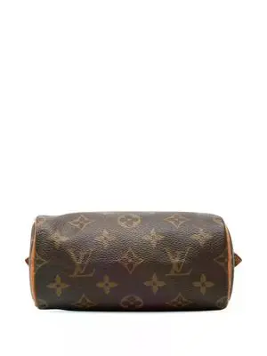 LOUIS VUITTON Monogram Mini Speedy Hl Satchel