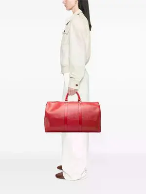 LOUIS VUITTON Epi Keepall 50 Travel Bag