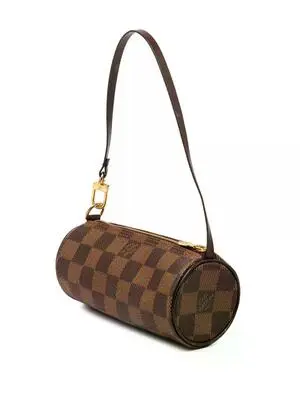 LOUIS VUITTON Damier Ebene Papillon Pochette Handbag