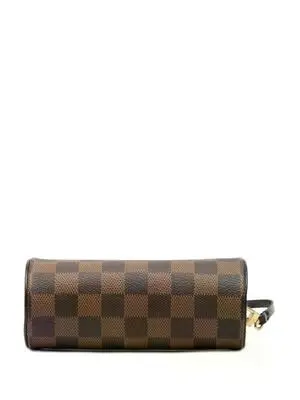 LOUIS VUITTON Damier Ebene Papillon Pochette Handbag